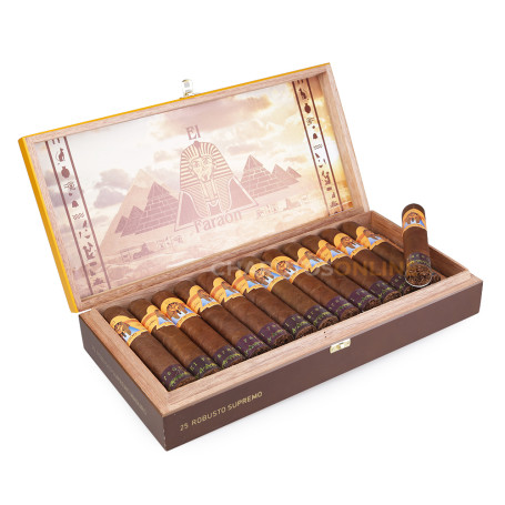 Charuto El Faraón Robusto Supremo - Caixa com 25