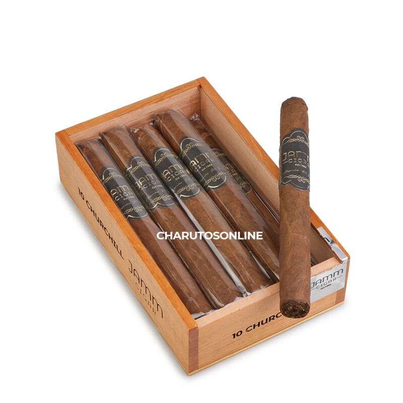 Charuto Jamm Churchill Premium - Caixa com 10