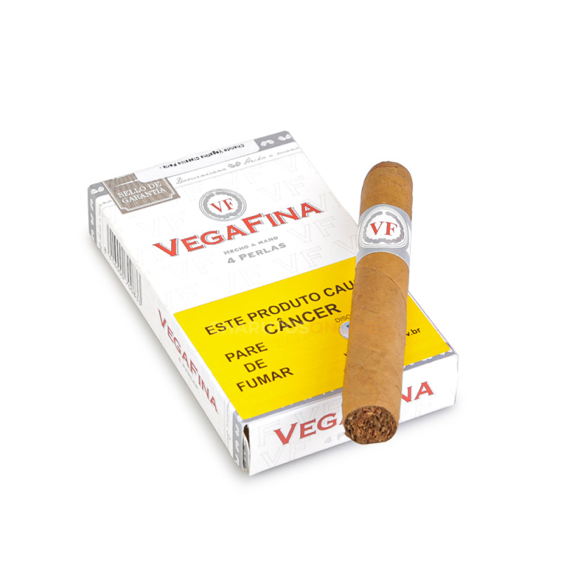 Charuto Vegafina Classico Perla - Petaca com 4
