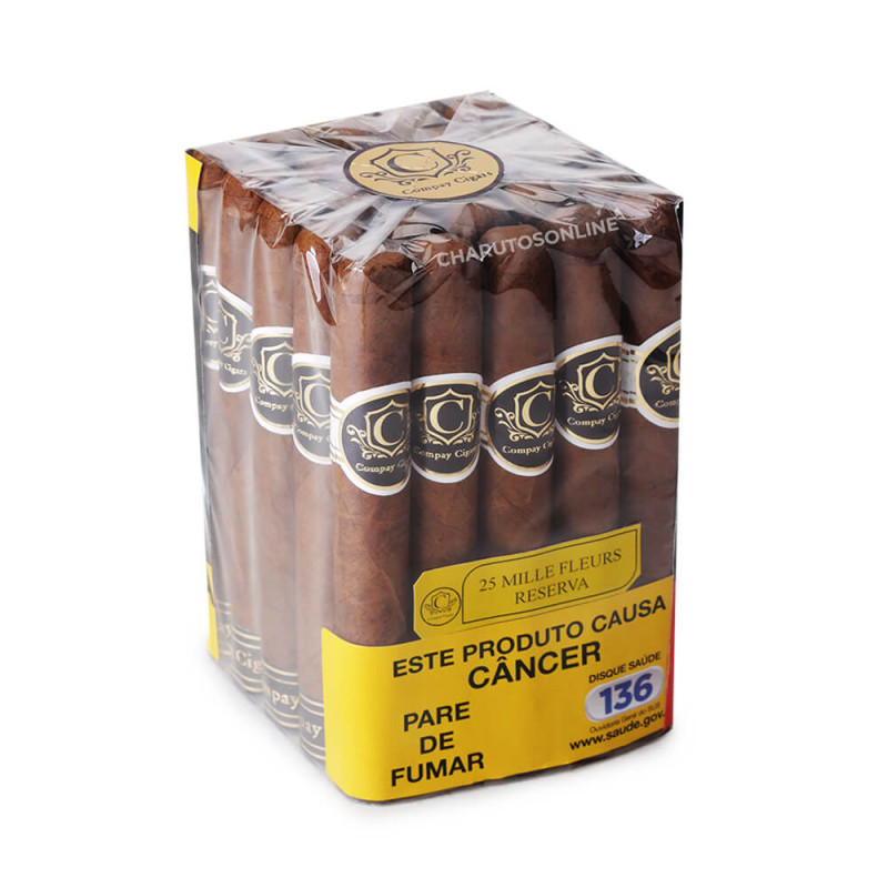 Charuto Compay Cigars Mille Fleur Maduro - Maço com 25