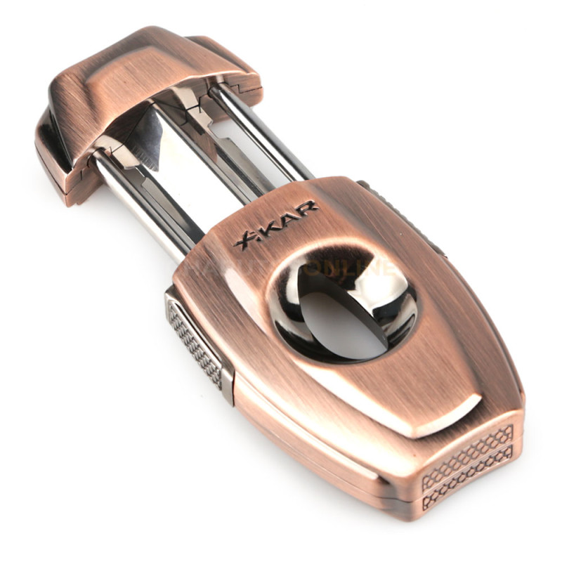 Cortador de Charutos Xikar VX2 de Metal (Corte em V) - Bronze Cortador de Charutos Xikar VX2 de Metal (Corte em V) - Bronze