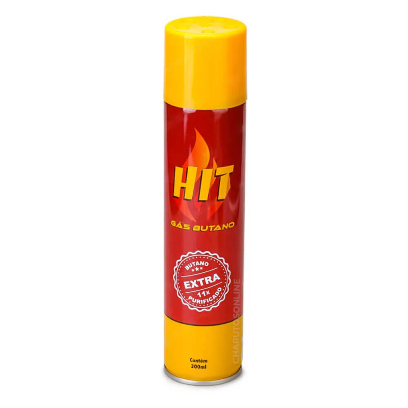 Gás Hit Premium 11x para Isqueiros Recarregáveis - 300ml
