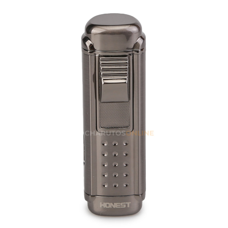 Isqueiro Honest 337 - Preto (4 Chamas)