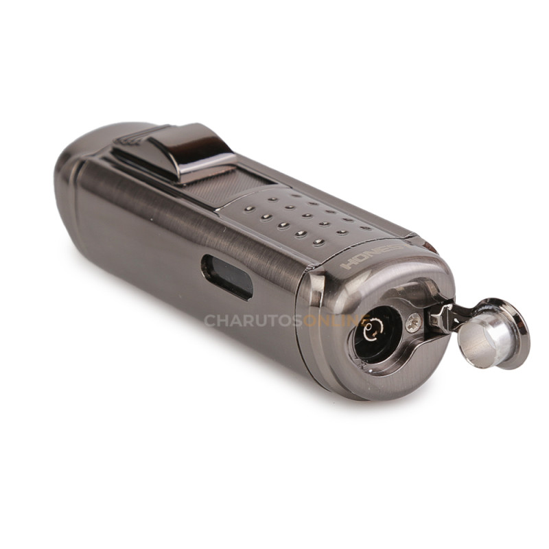 Isqueiro Honest 337 - Preto (4 Chamas)