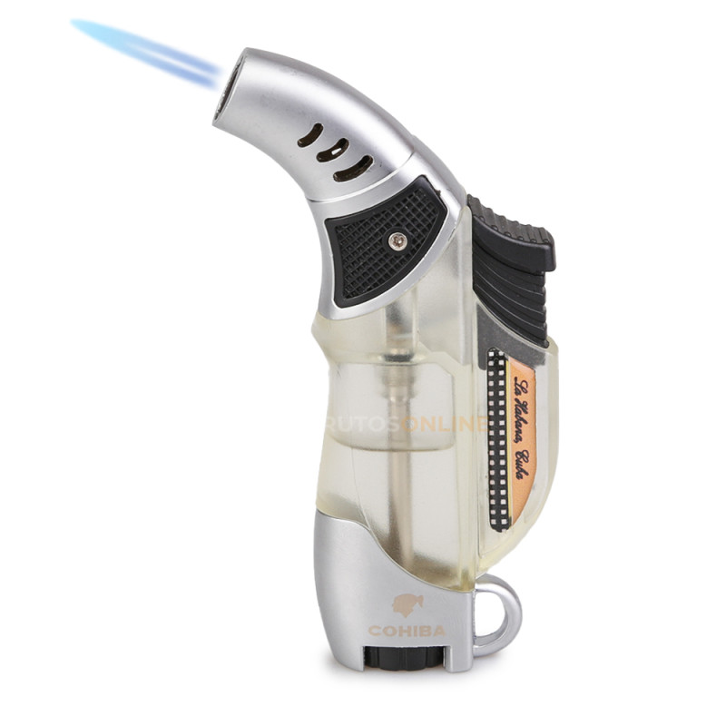 Isqueiro Maçarico Cohiba - Transparente (1 Chama)