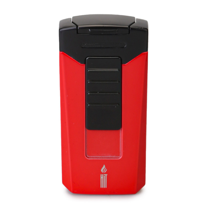 Isqueiro Maçarico Hit 8005 - Vermelho (2 Chamas)