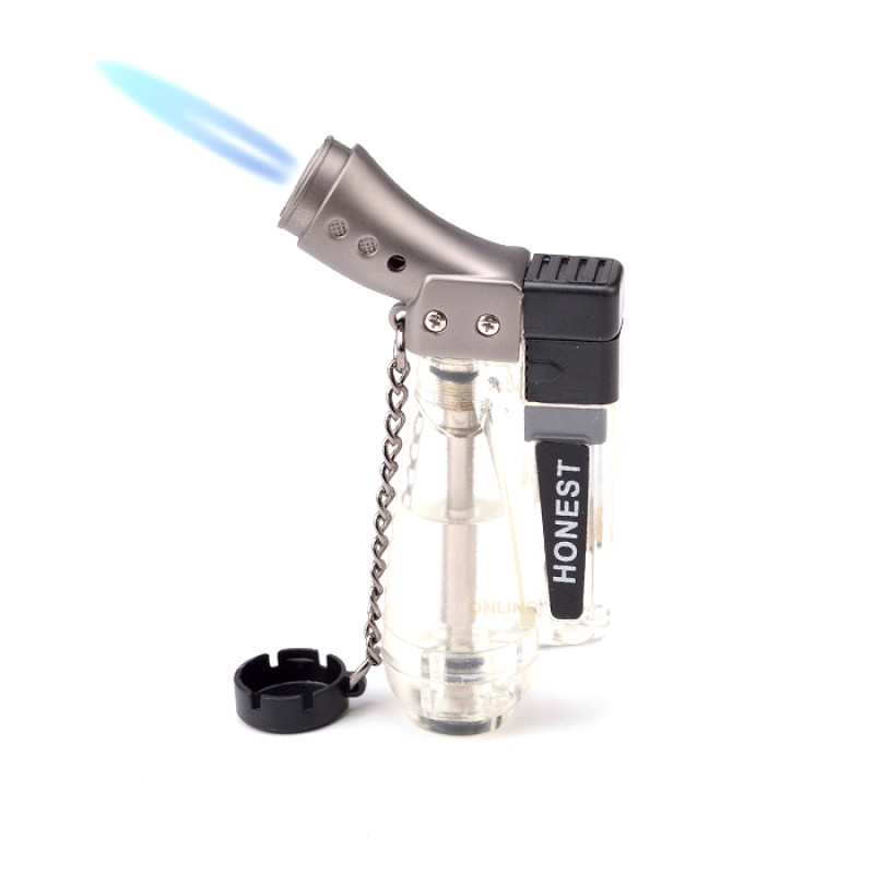 Isqueiro Maçarico Honest 185 - Transparente (1 Chama)