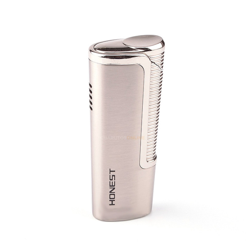 Isqueiro Maçarico Honest 232 - Prata (1 Chama)