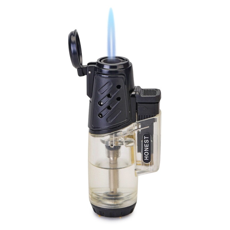 Isqueiro Maçarico Honest 481 - Transparente