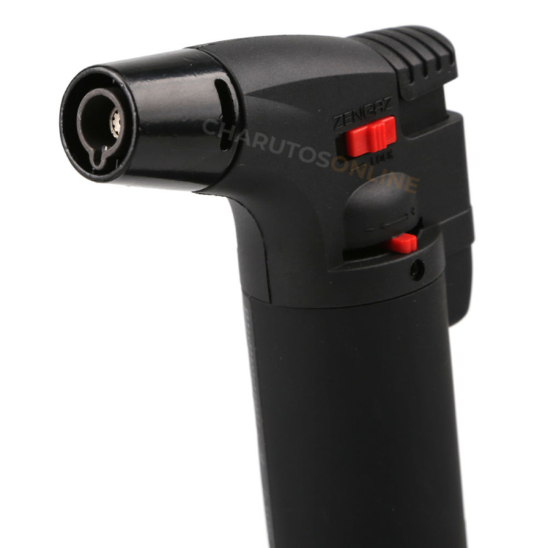 Isqueiro Maçarico Torch Jet Zengaz - Preto (1 chama)