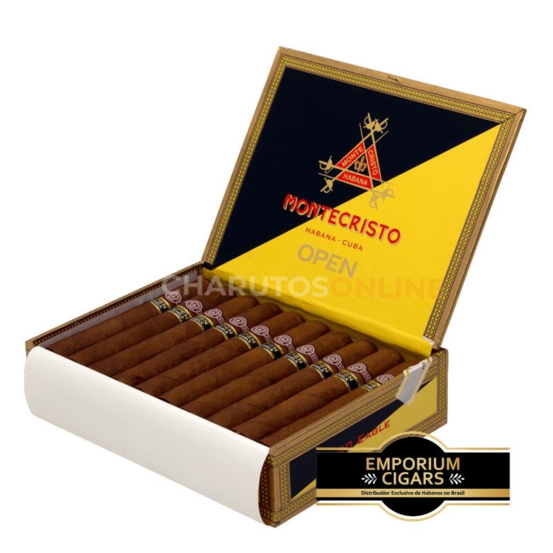 Charuto Montecristo Open Eagle - Caixa com 20