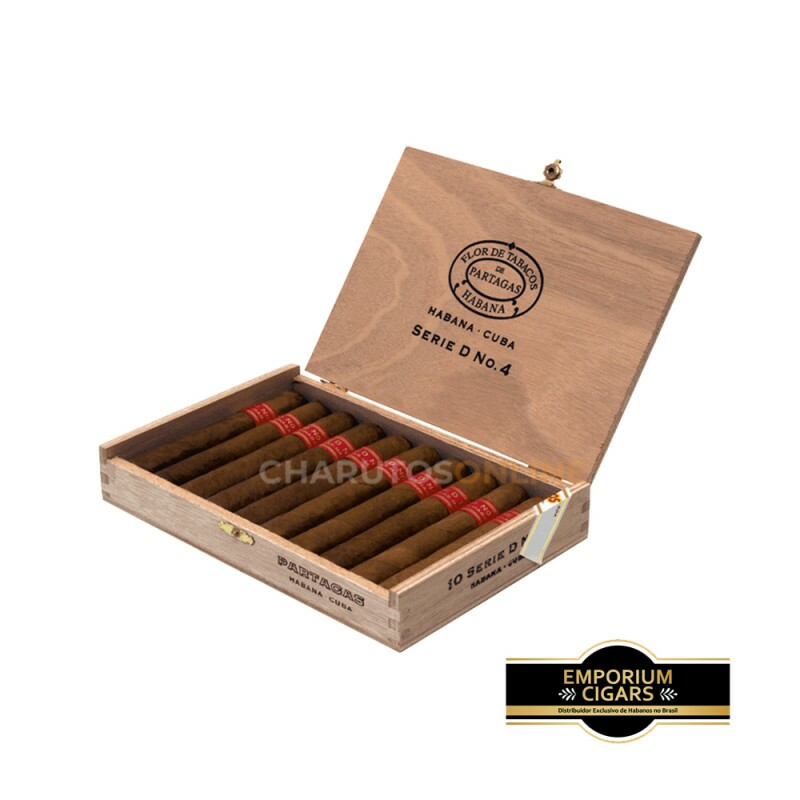 Charuto Partagas D4 - Caixa com 10